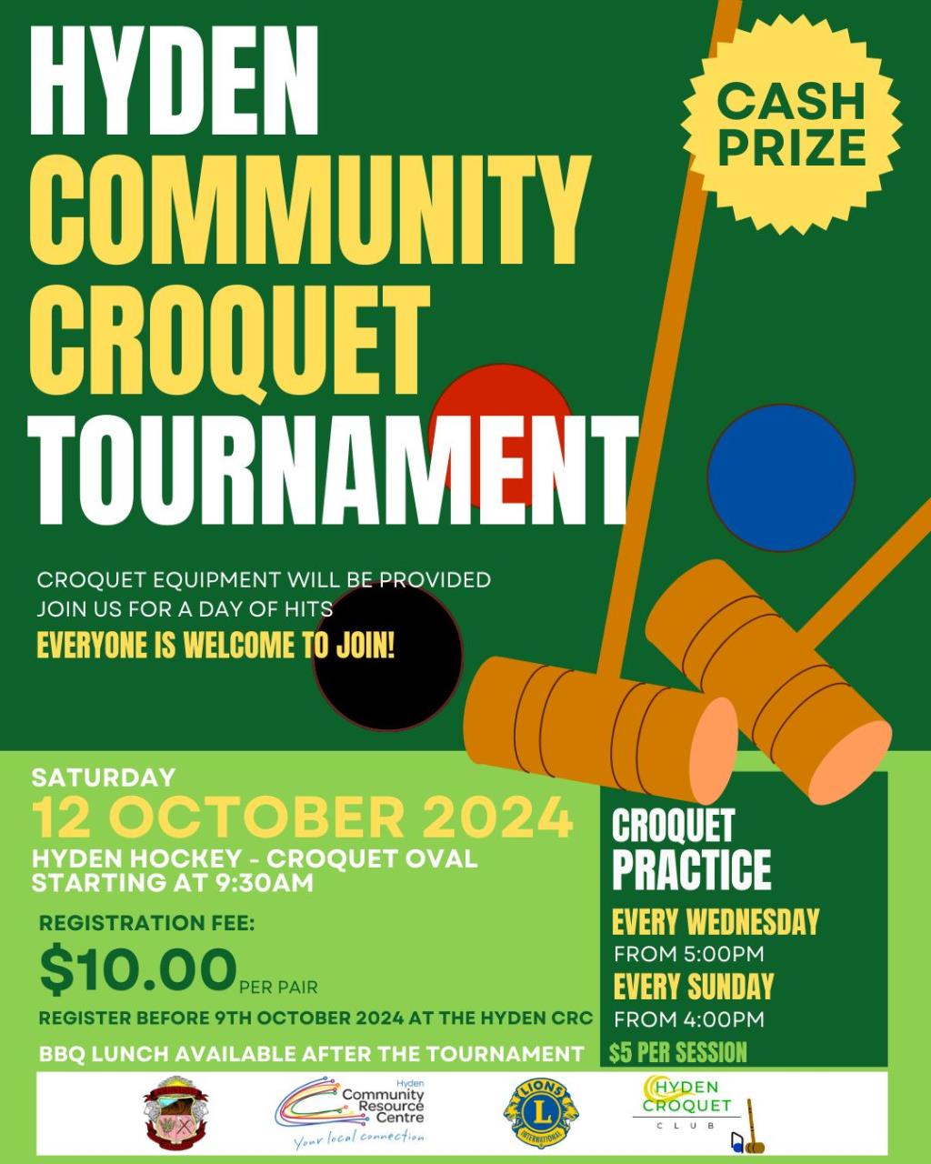 Hyden Croquet Event » Shire of Kondinin